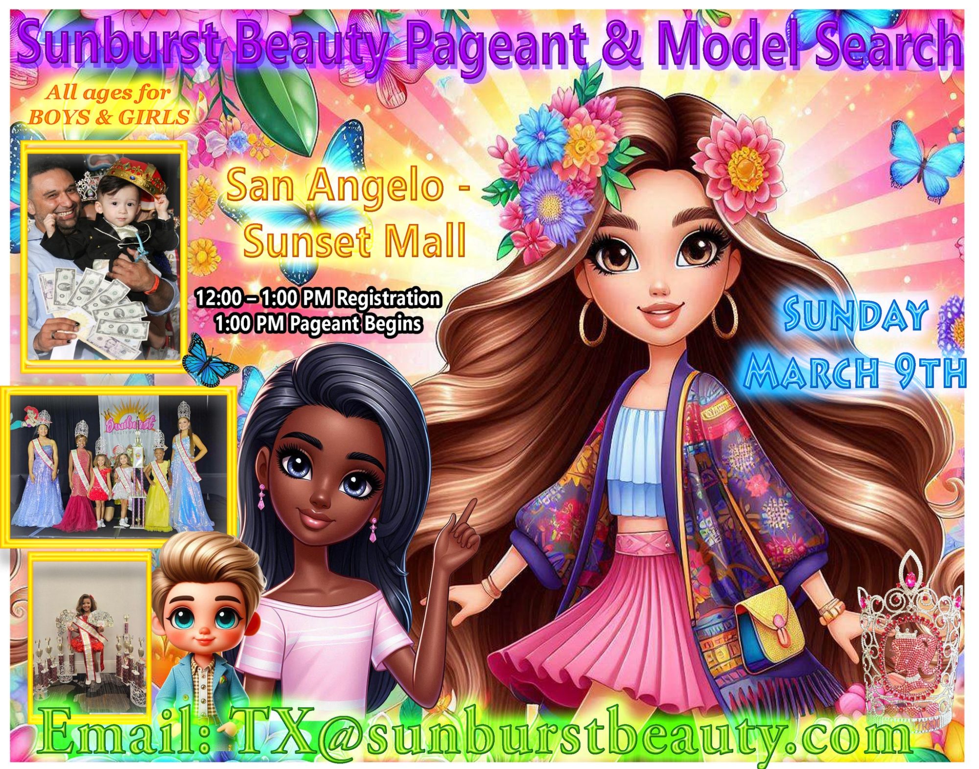 Texas Sunburst Beauty Pageant | Sunset Mall