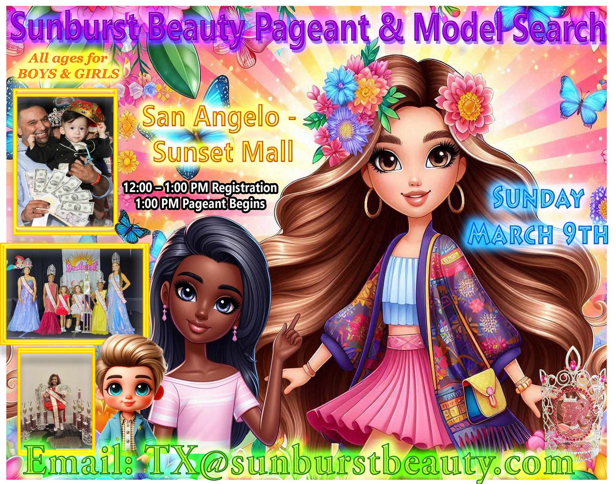 Texas Sunburst Beauty Pageant | Sunset Mall